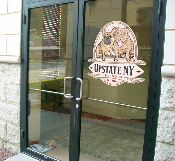 Full Color Custom Vinyl Decals Vehicle Window Door Graphics. - Etsy