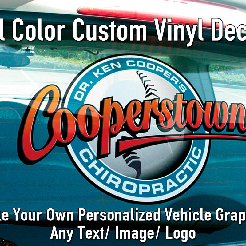 Custom Vinyl Decal - Etsy
