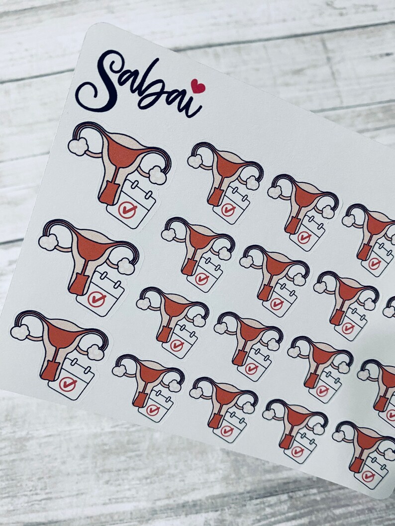 PAP TEST Sticker Pelvic Exam Sticker Doodle Sticker Self | Etsy