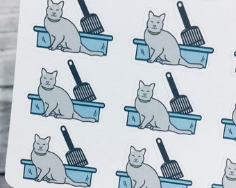 Litter Box Reminder - Etsy