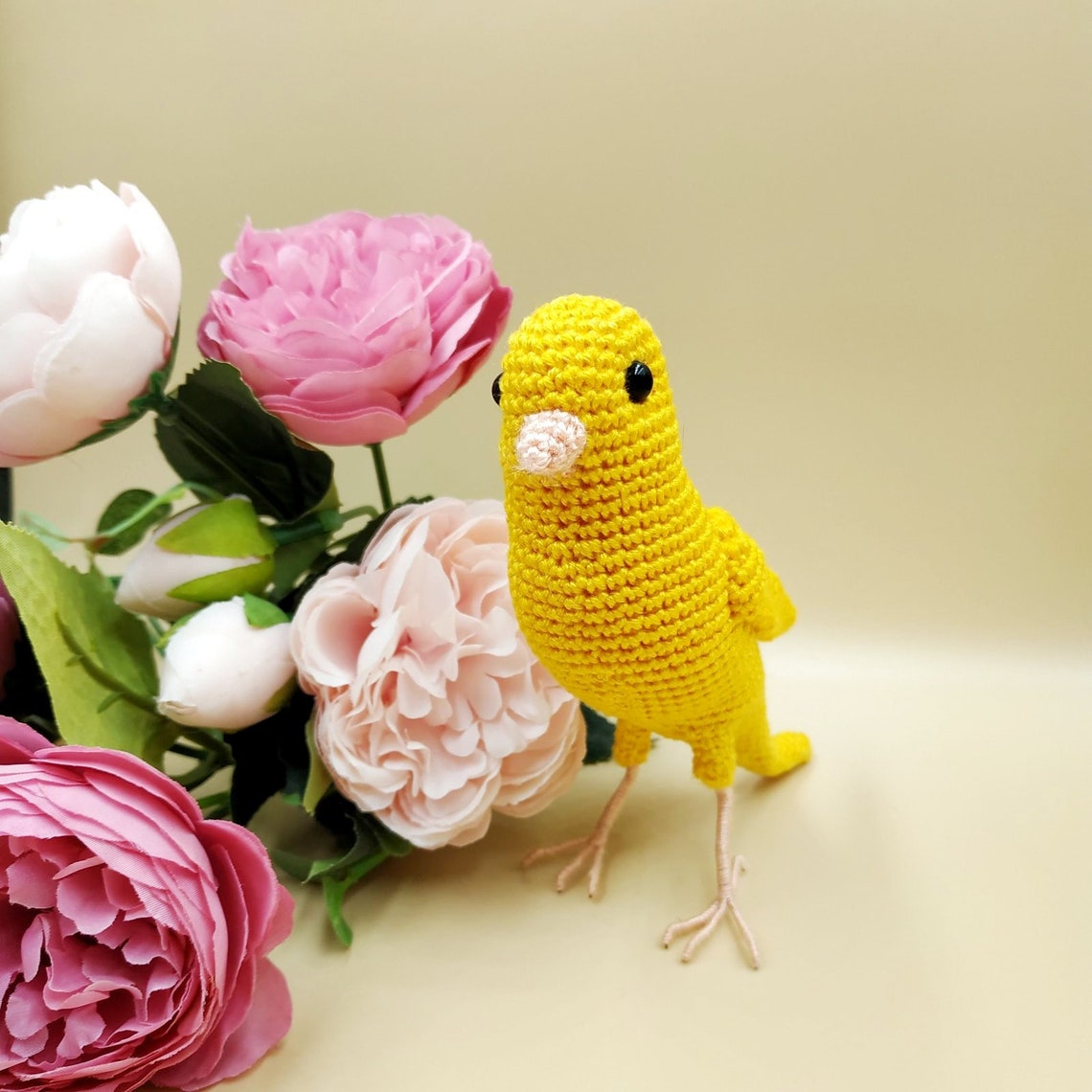 Crochet Canary PATTERN in English Tutorial PDF Bird Crochet DIY Gift ...