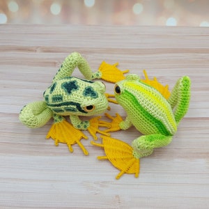 Crochet Ordinary Frog PATTERN Tutorial PDF Realistic Crochet DIY Gift ...