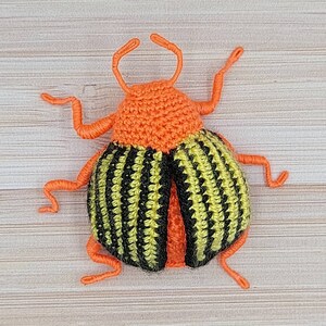 Crochet Colorado Potato Beetle PATTERN in English Tutorial PDF DIY Gift ...