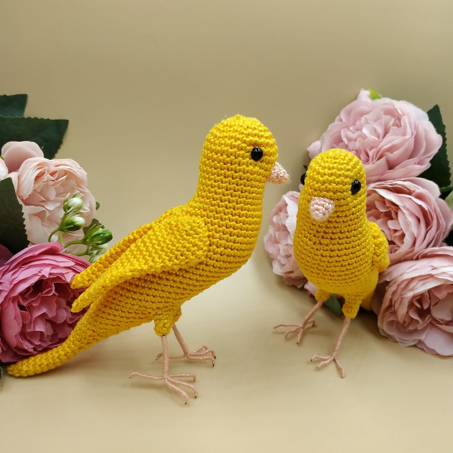 Crochet Canary PATTERN in English Tutorial PDF Bird Crochet DIY Gift ...