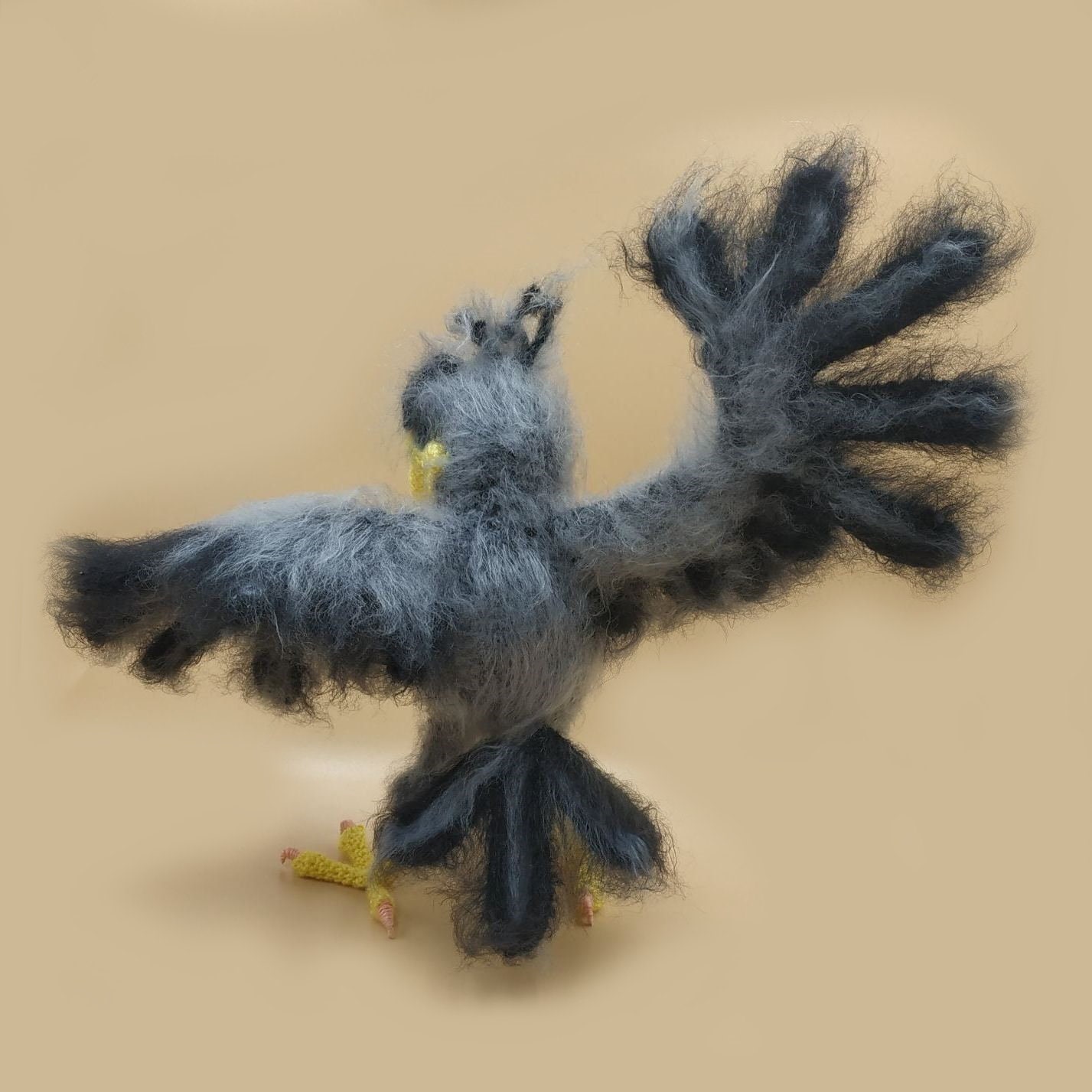 Crochet Crow PATTERN in English Tutorial PDF Raven Crochet DIY - Etsy