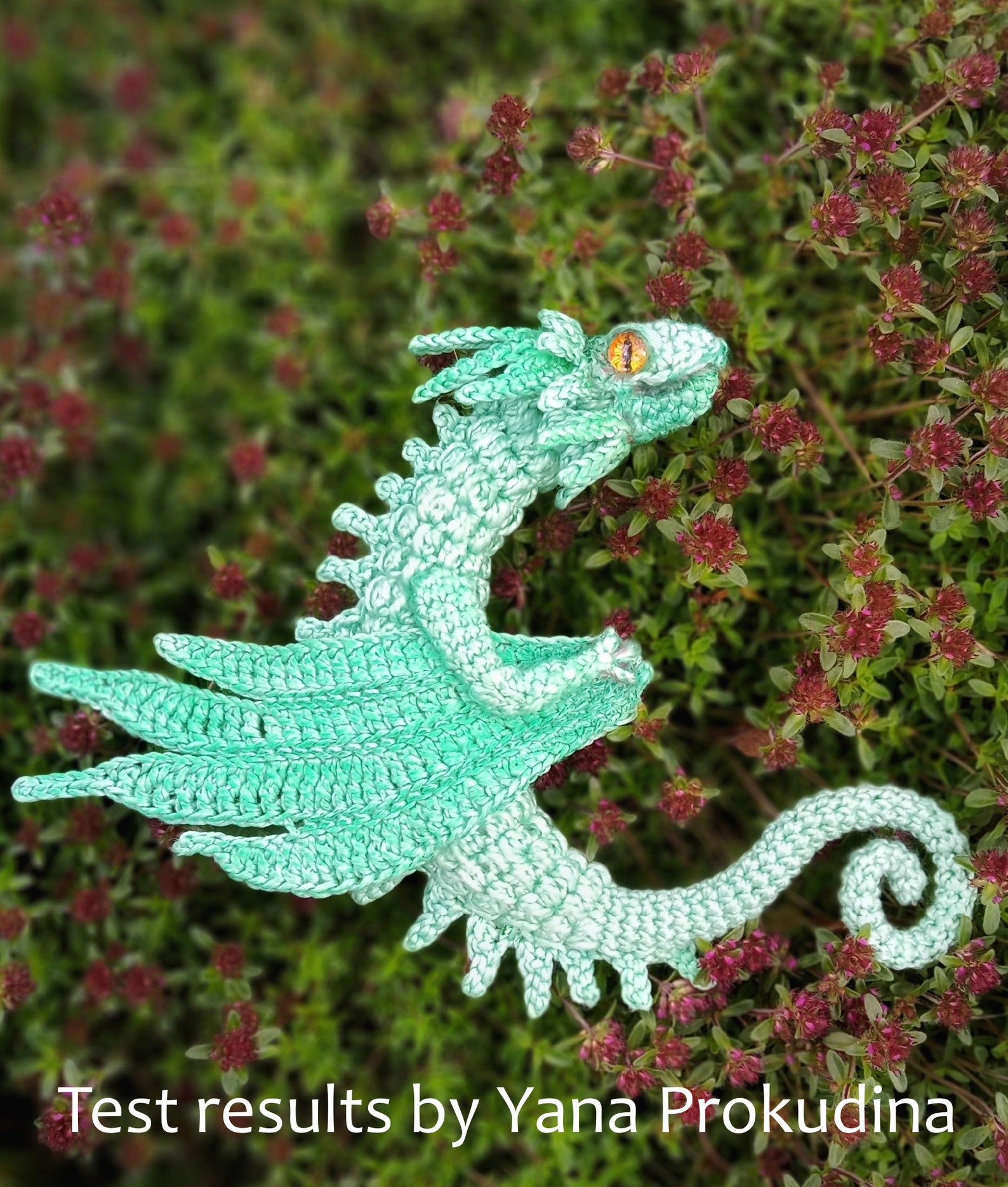 Crochet Magnet Little Dragon PATTERN in English Tutorial PDF Crochet ...