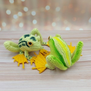 Crochet Ordinary Frog PATTERN Tutorial PDF Realistic Crochet DIY Gift ...
