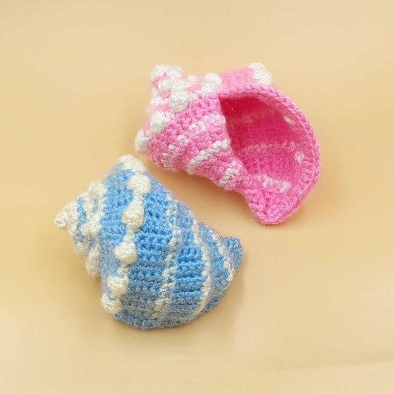 Crochet Rapana Shell Pattern: Realistic Amigurumi Seashell Decor (PDF ...