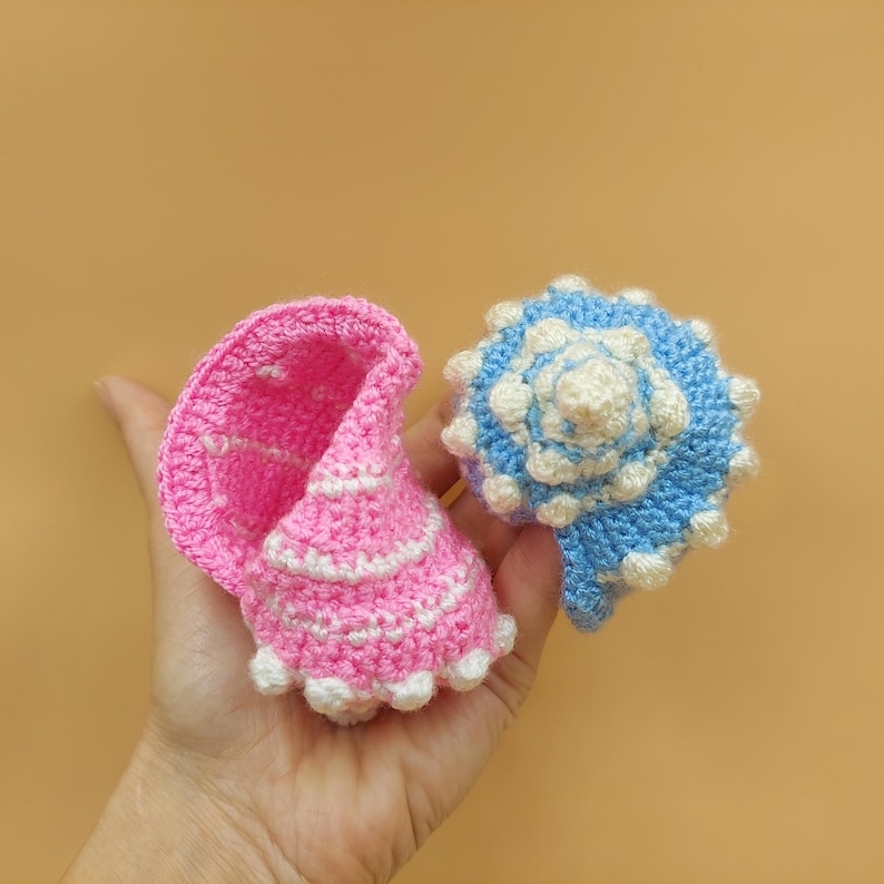 Crochet Rapana Shell Pattern: Realistic Amigurumi Seashell Decor (PDF ...