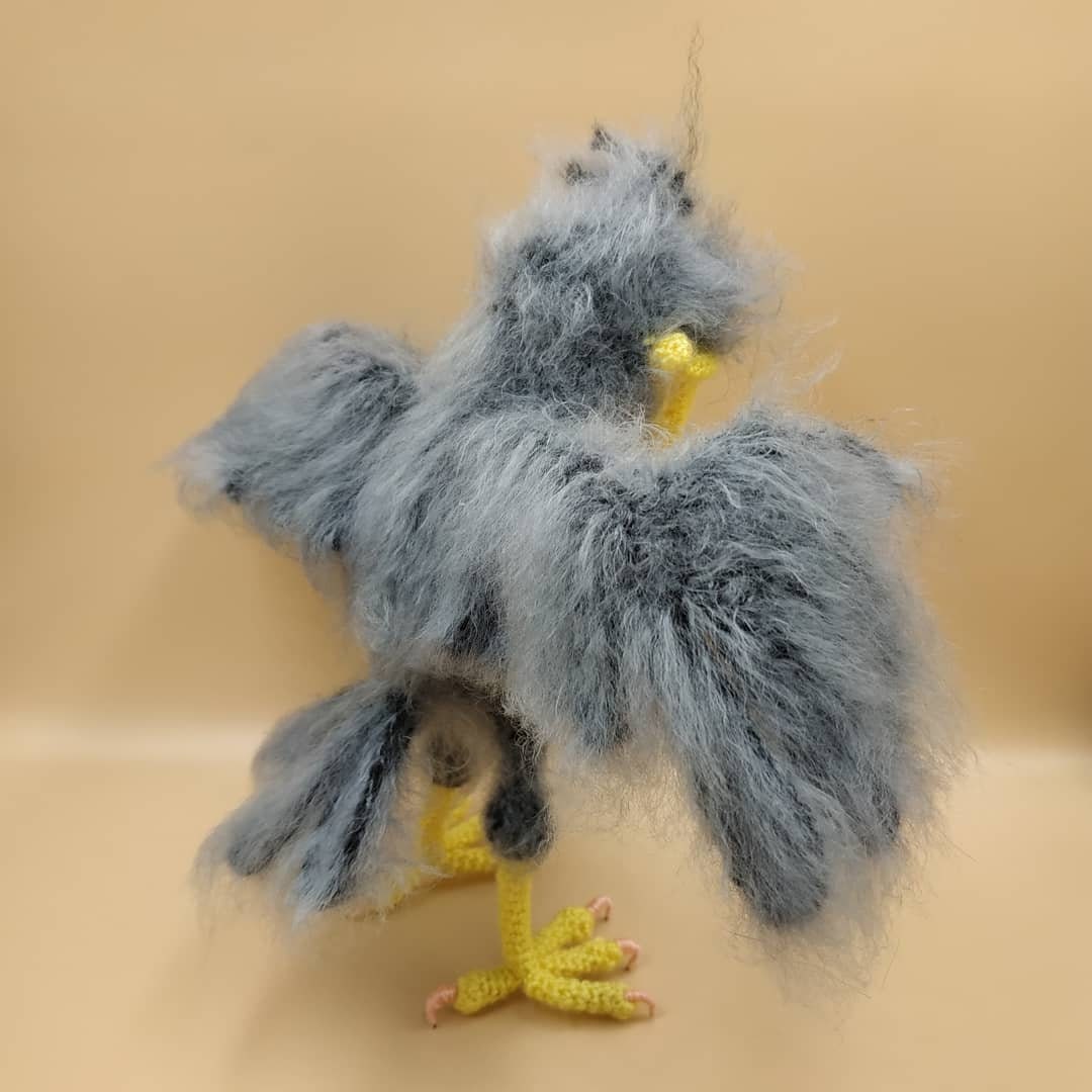 Crochet Crow PATTERN in English Tutorial PDF Raven Crochet DIY - Etsy