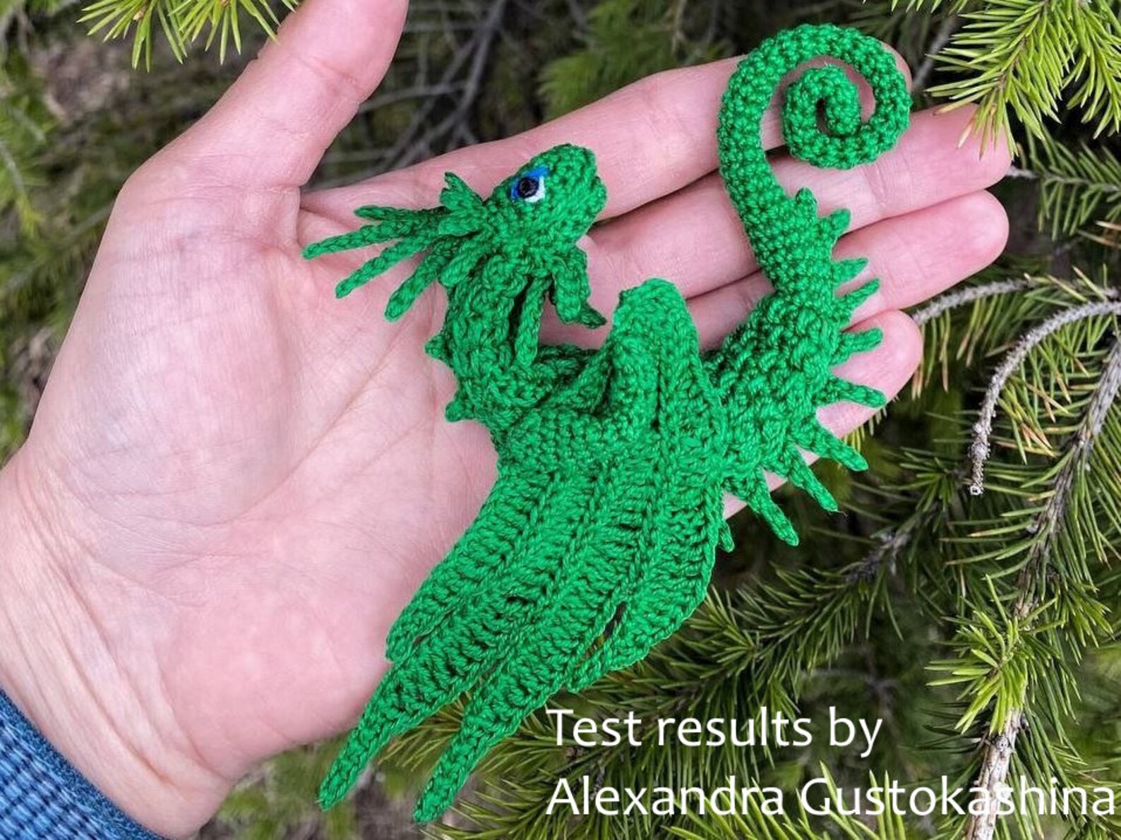 Crochet Magnet Little Dragon PATTERN in English Tutorial PDF Crochet ...
