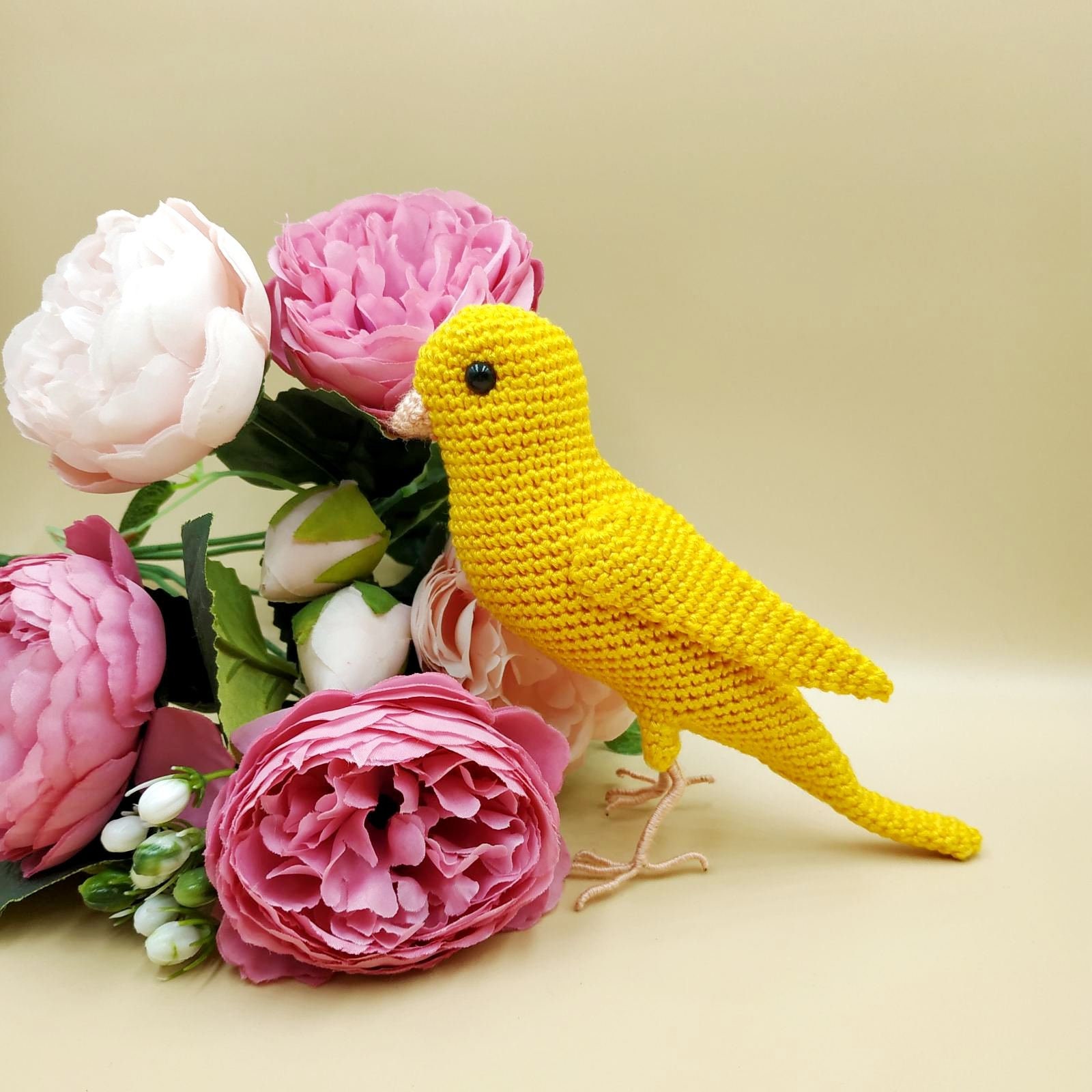 Crochet Canary PATTERN in English Tutorial PDF Bird Crochet DIY Gift ...