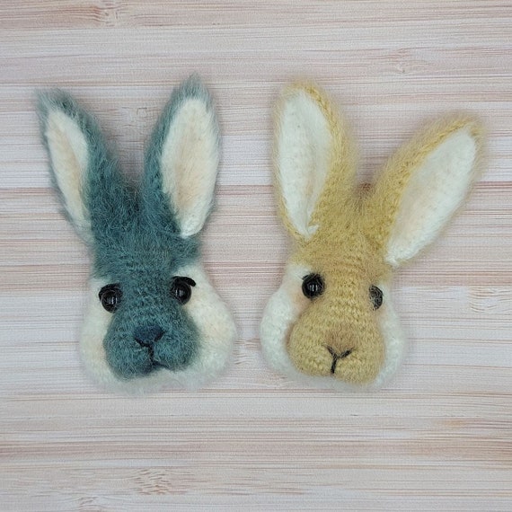 Crochet Magnet Rabbit PATTERN in English Tutorial PDF Crochet | Etsy