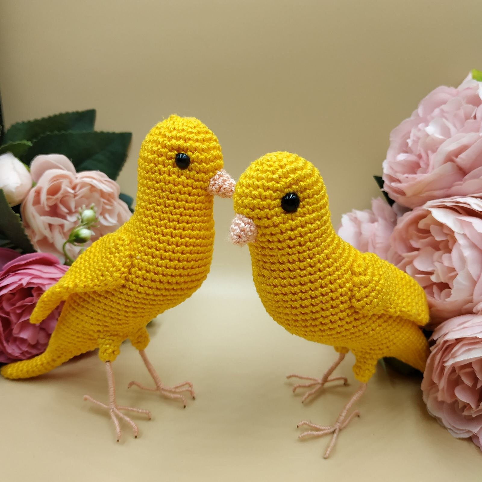 Crochet Canary PATTERN in English Tutorial PDF Bird Crochet DIY Gift ...