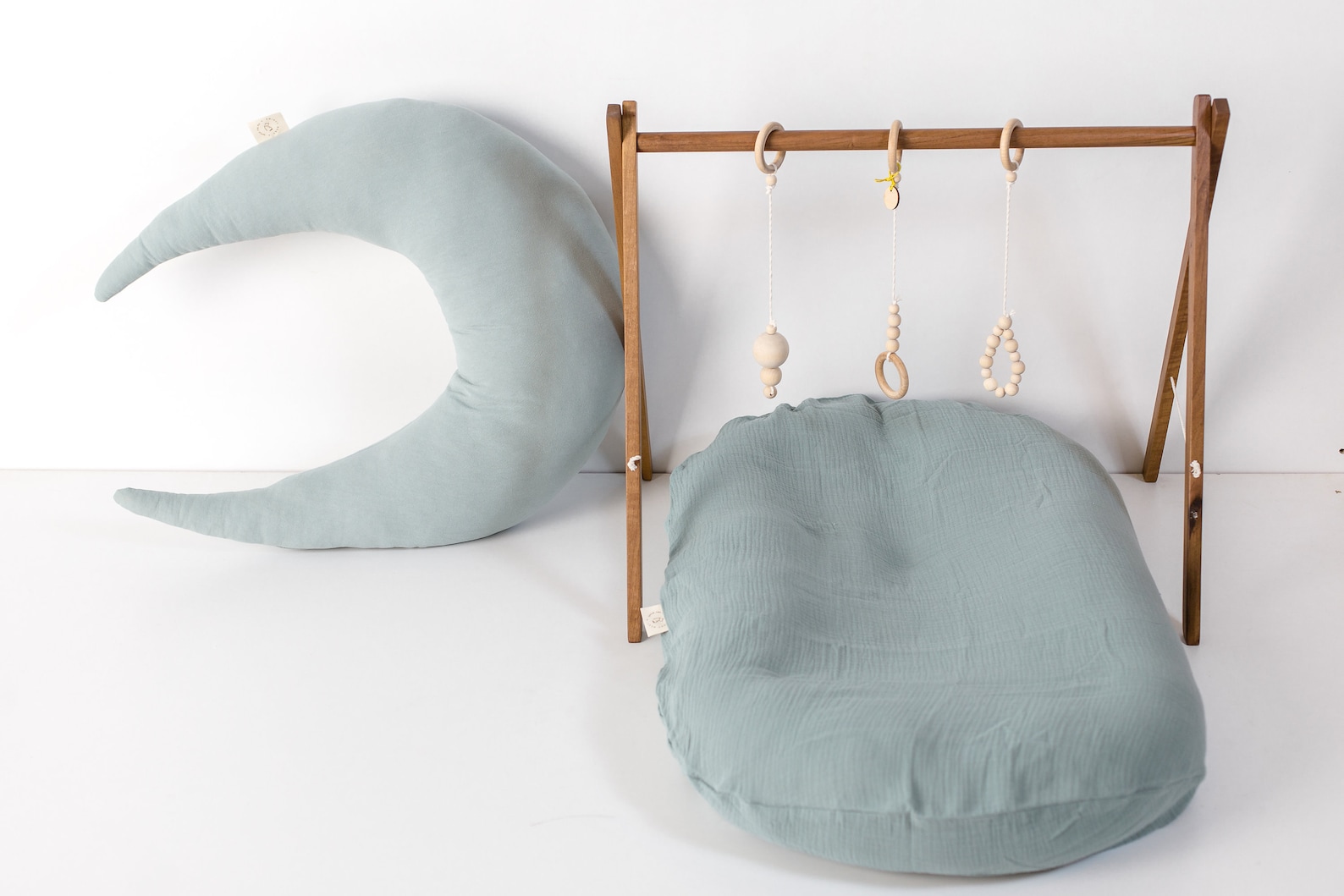 Moon Shape Nursing Baby Pillow With a Zipper Breastfeeding - Etsy