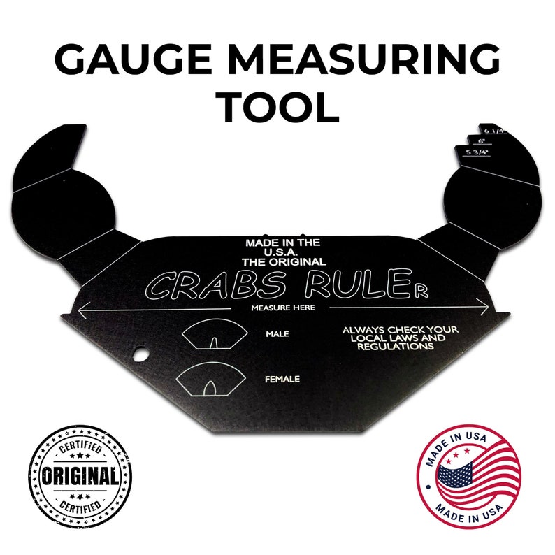 The Coolest Crab Gauge Ever - Etsy