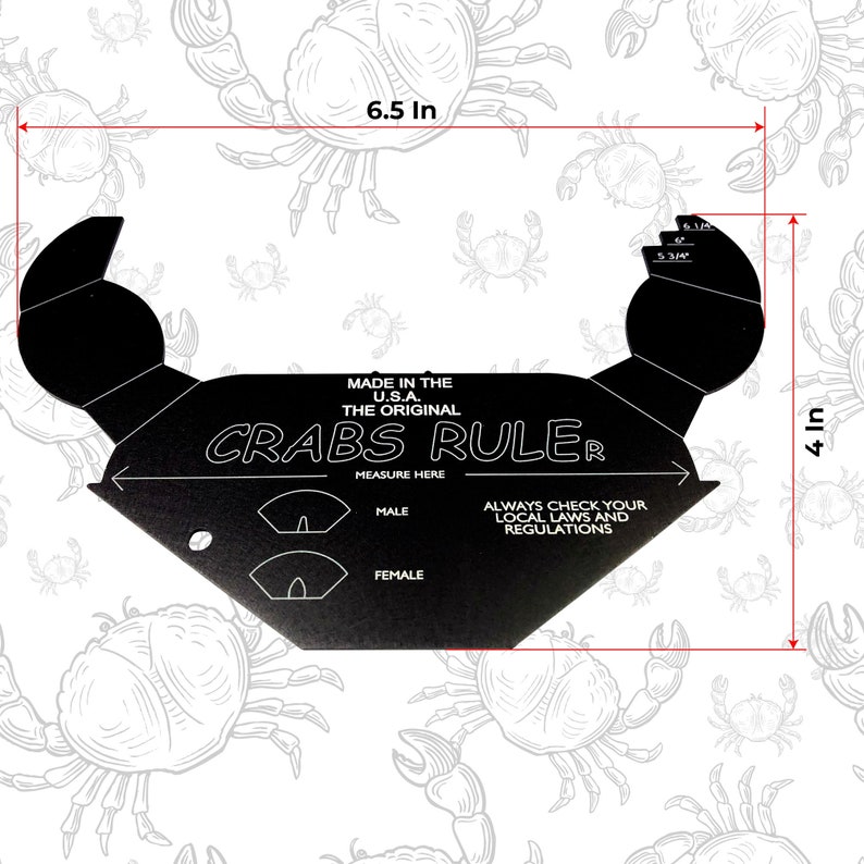 The Coolest Crab Gauge Ever - Etsy