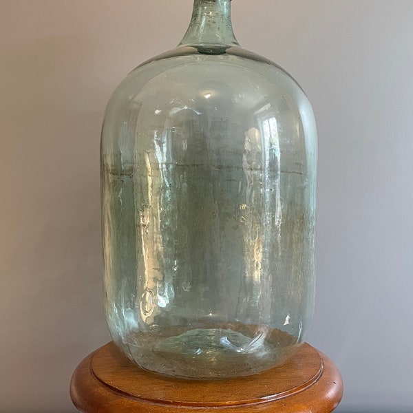 Green Demijohn - Etsy