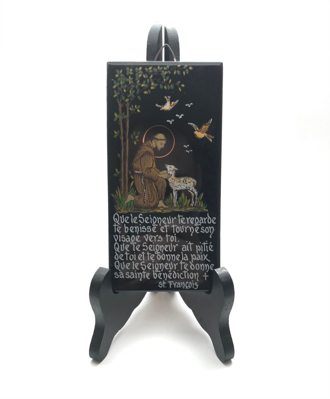 Ancient and Rare Ceramic Tile or Religious Tile Hand-painted - Etsy