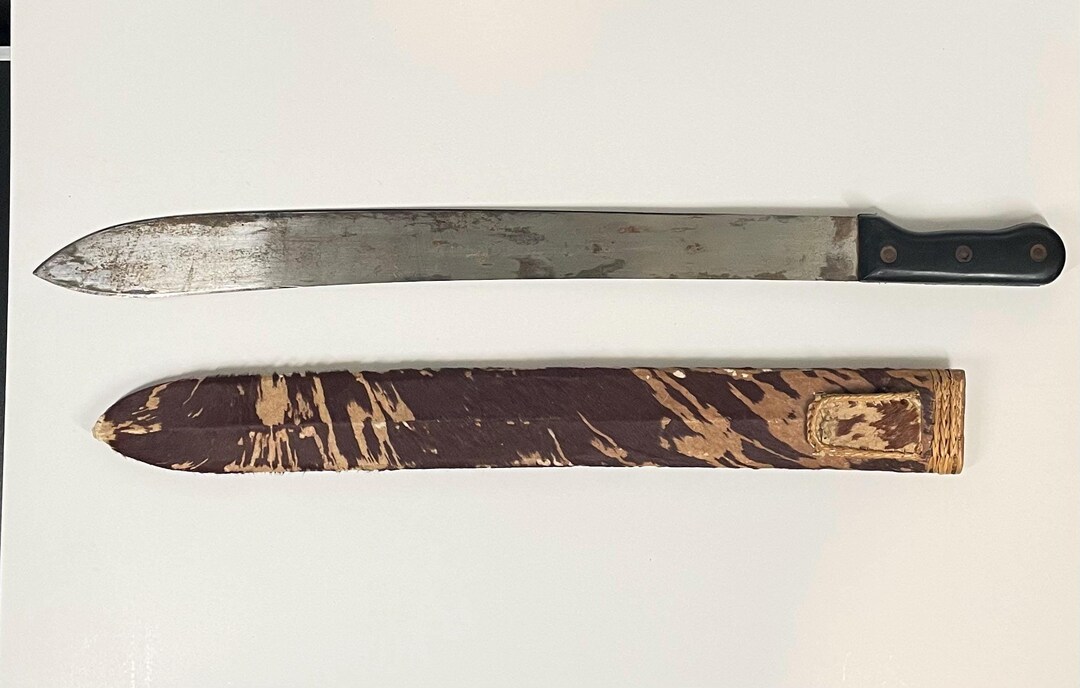 Antique and Rare South American or Caribbean Machete Cleaver Martindale ...