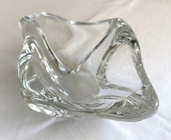 Ancient and Rare Daum Crystal Ashtray - Etsy