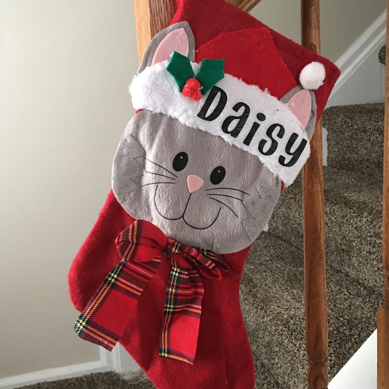 Cat Stocking - Etsy
