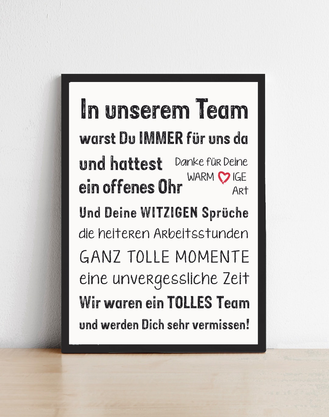 Poster Thanking Teammates | Farewell Team Picture for the Office ...