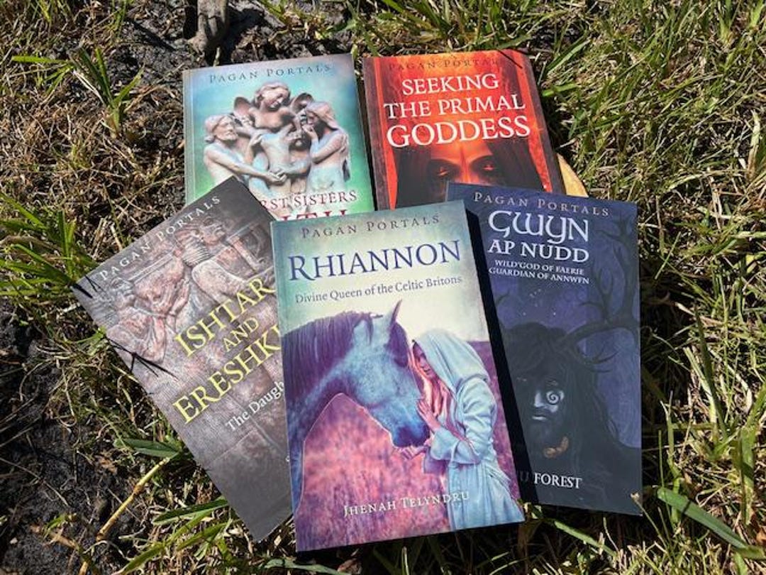 7 Pagan Books on Gods and Goddesses: SET OF 7 ~ Used Wicca Witchcraft ...