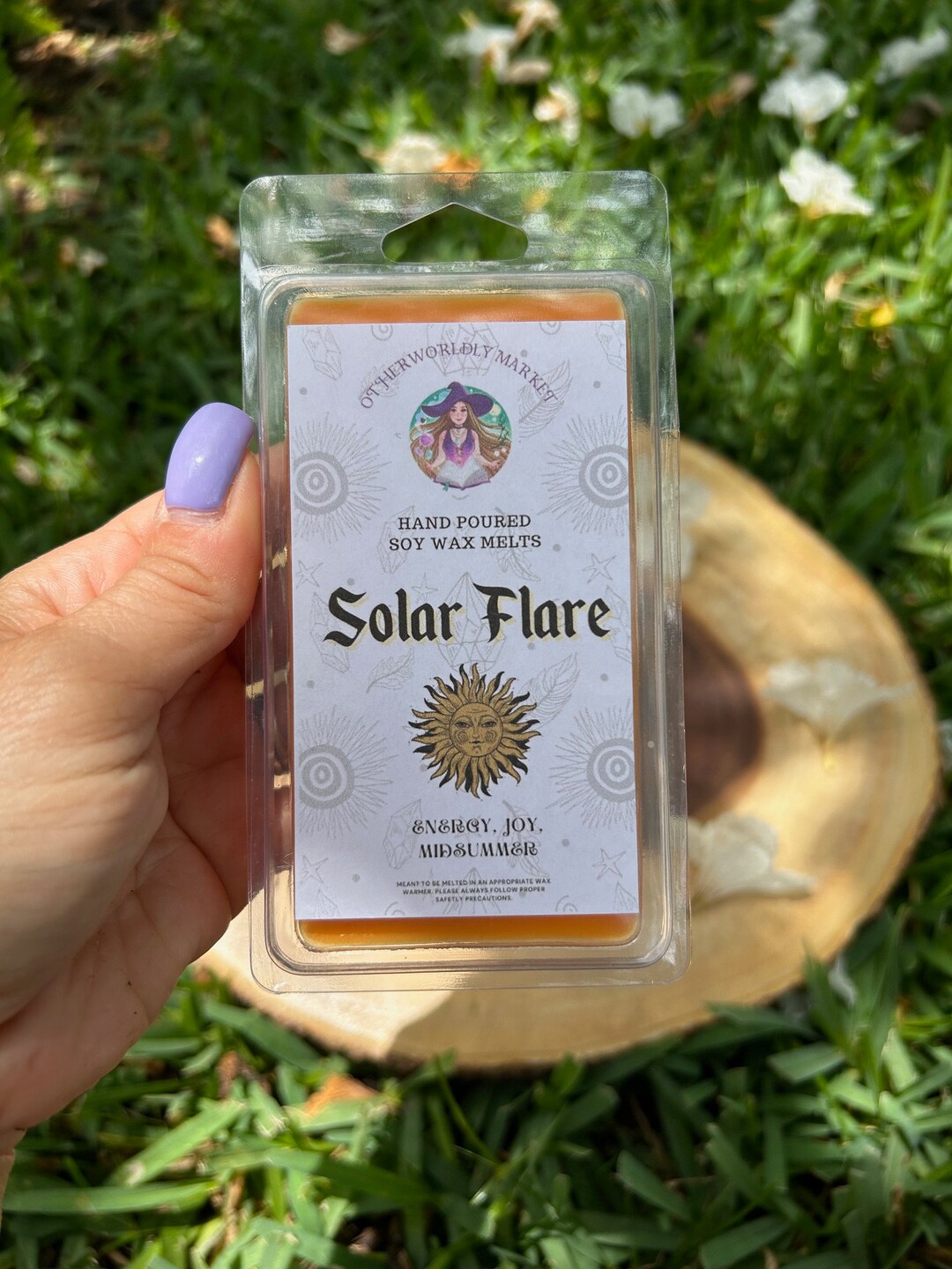 Solar Flare Wax Melts: Mango Banana Scented Soy Wax, Summer Solstice - Etsy