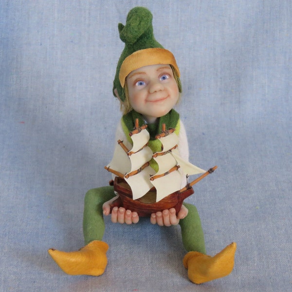 Polymer Clay Elf - Etsy