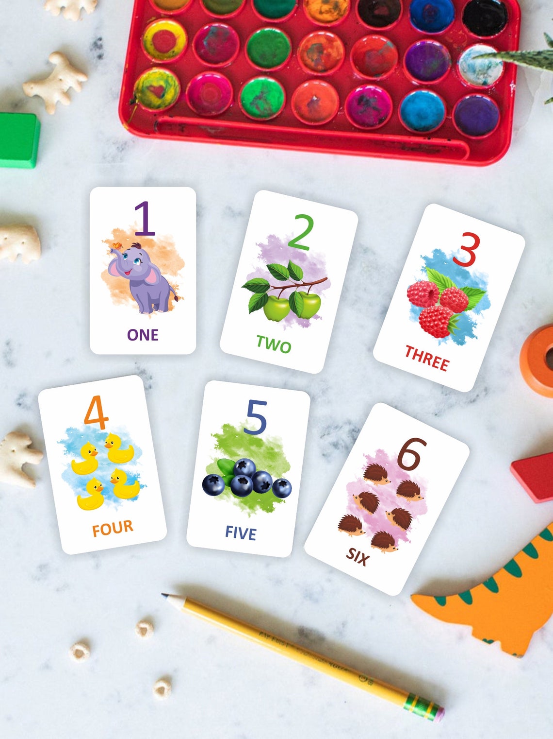 Alphabet Flash Cards / ABC Printable Flashcards / Toddler & - Etsy