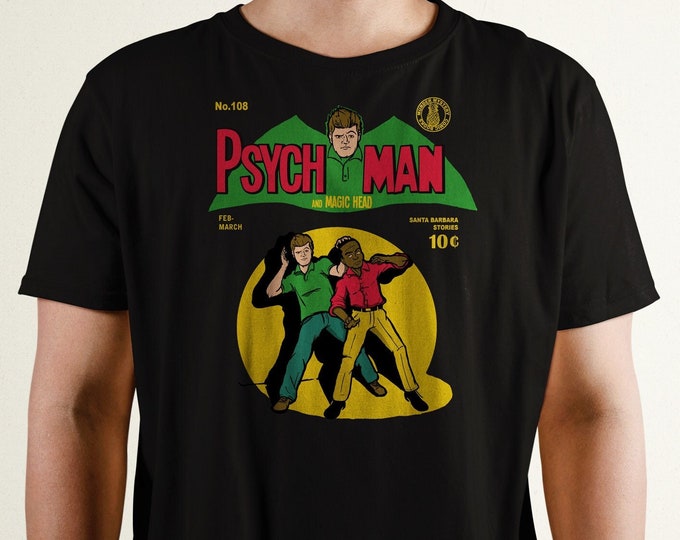Psych Man Shirt | Psych Apparel - Etsy