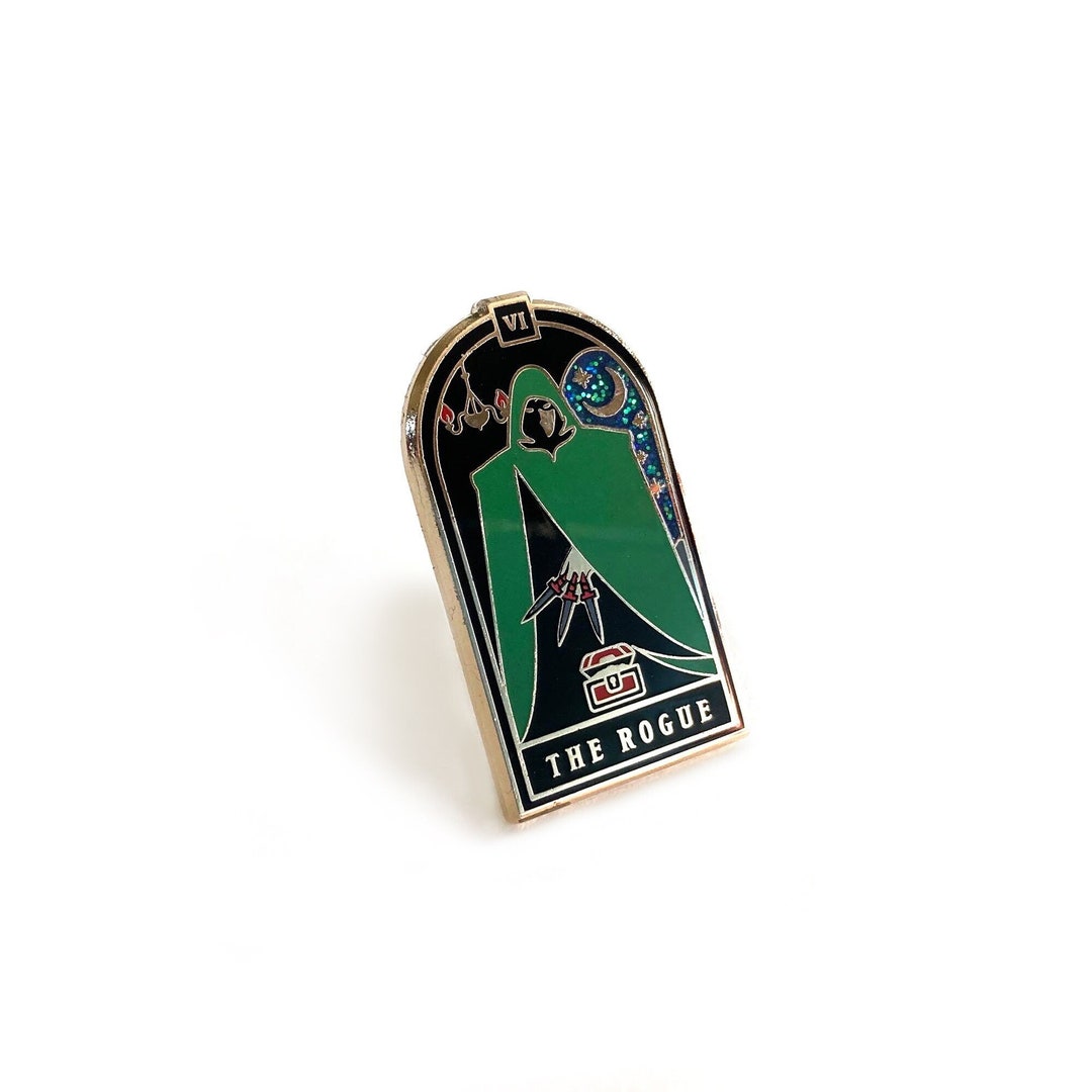 The Rogue Enamel Pin Dungeons and Dragons Accessory - Etsy