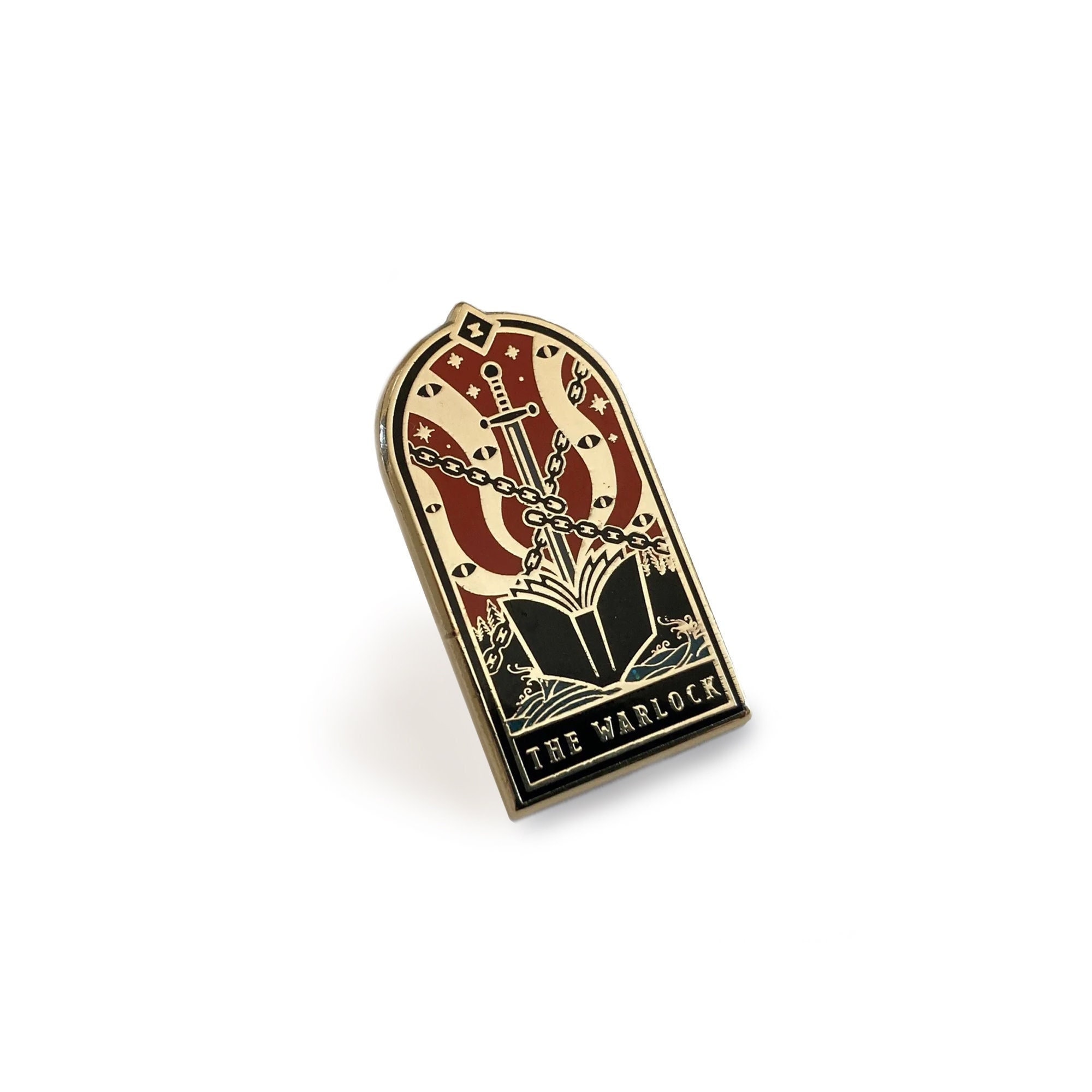 The Warlock Enamel Pin Dungeons and Dragons Accessory - Etsy