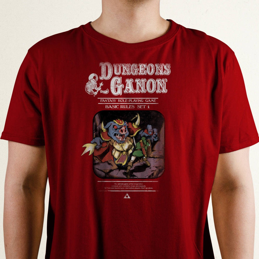 Dungeons & Ganon Shirt | Zelda Apparel - Etsy