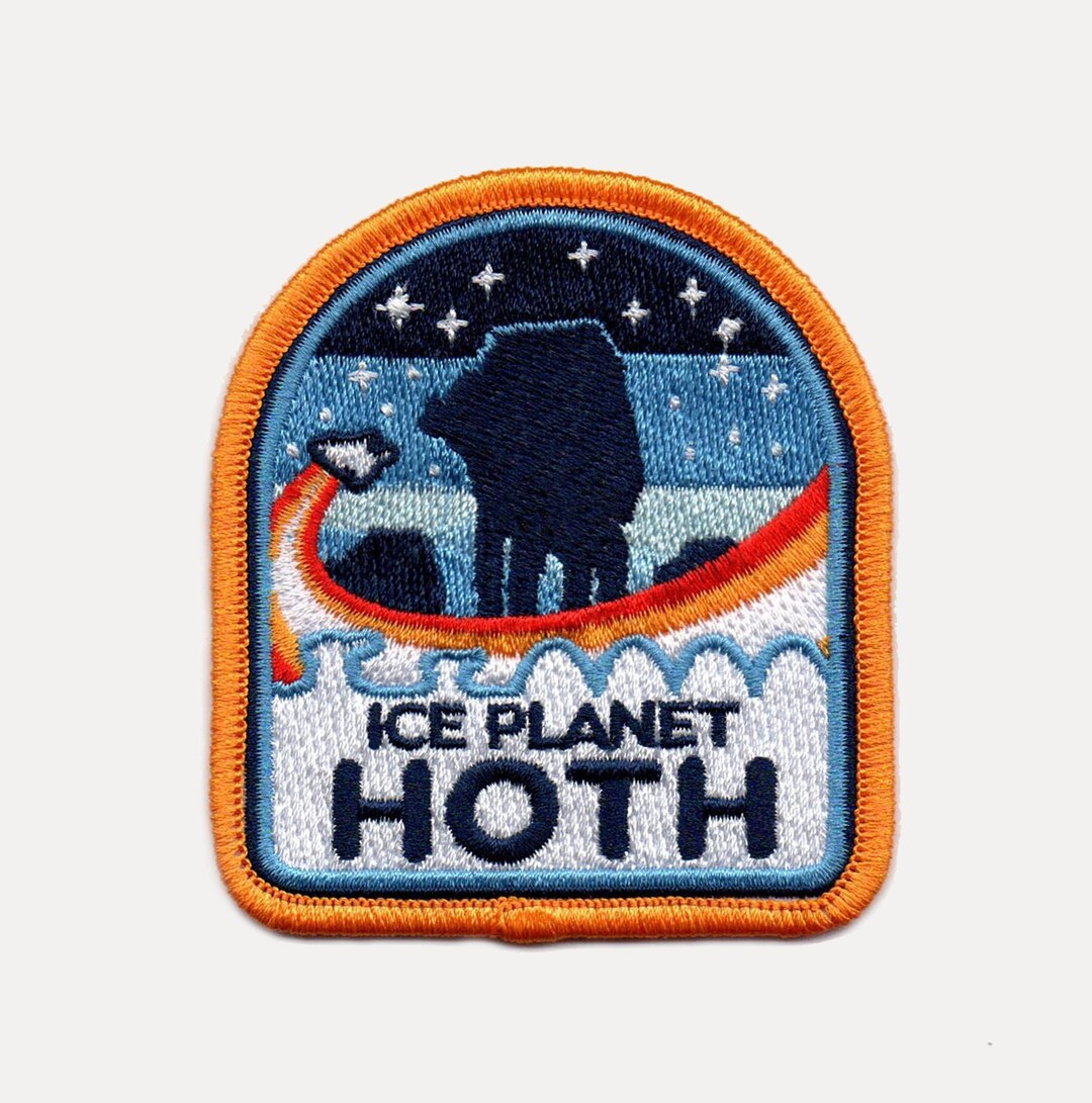 Battle of Hoth Mission Embroidered Patch | Star Wars Accessory - Etsy