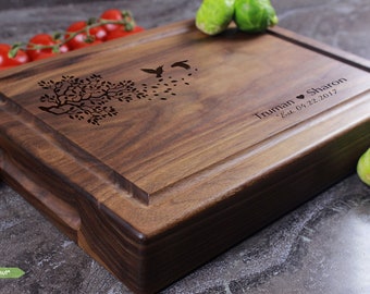 Personalized Chopping Block Engraved BAMBOO Cutting Board 13 | Etsy