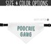 Poochie Gang Dog Bandanacustom Dog Bandanapersonalized Dog Bandanadog ...