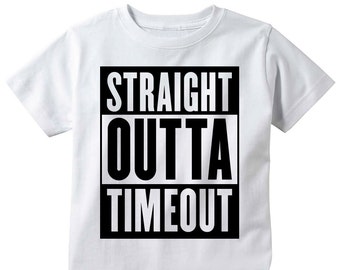 Kids Timeout Shirt - Etsy