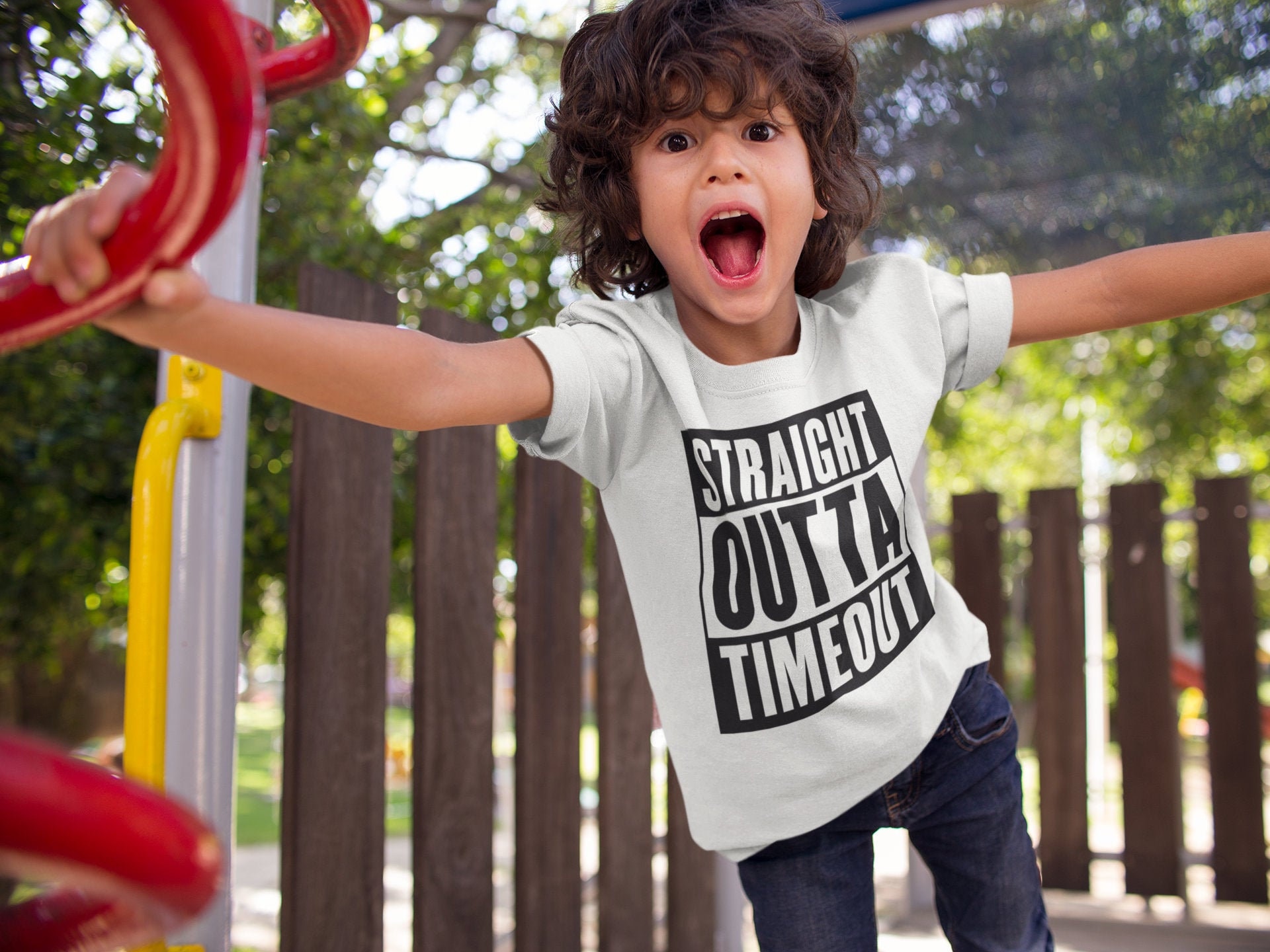 Straight Outta Timeout / Toddler Shirt / Graphic Tee / Infant Shirt ...
