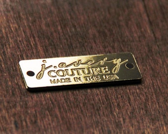 Gold Plated Labels | Etsy