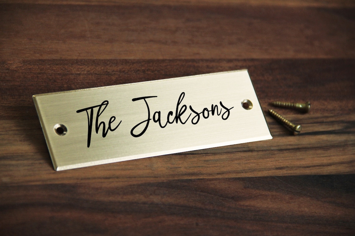 Name Sign Custom Name Sign Personalized Sign Family Name | Etsy