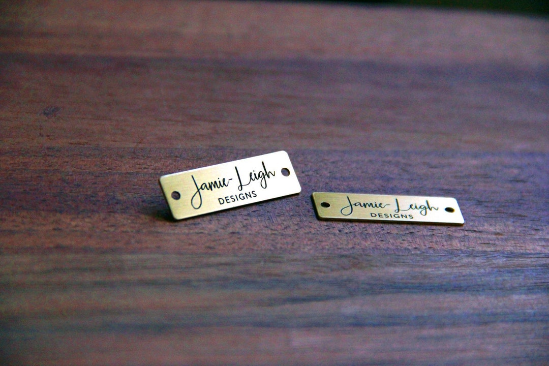 Metal Tags, Brass Tags, Engraved Labels - Etsy