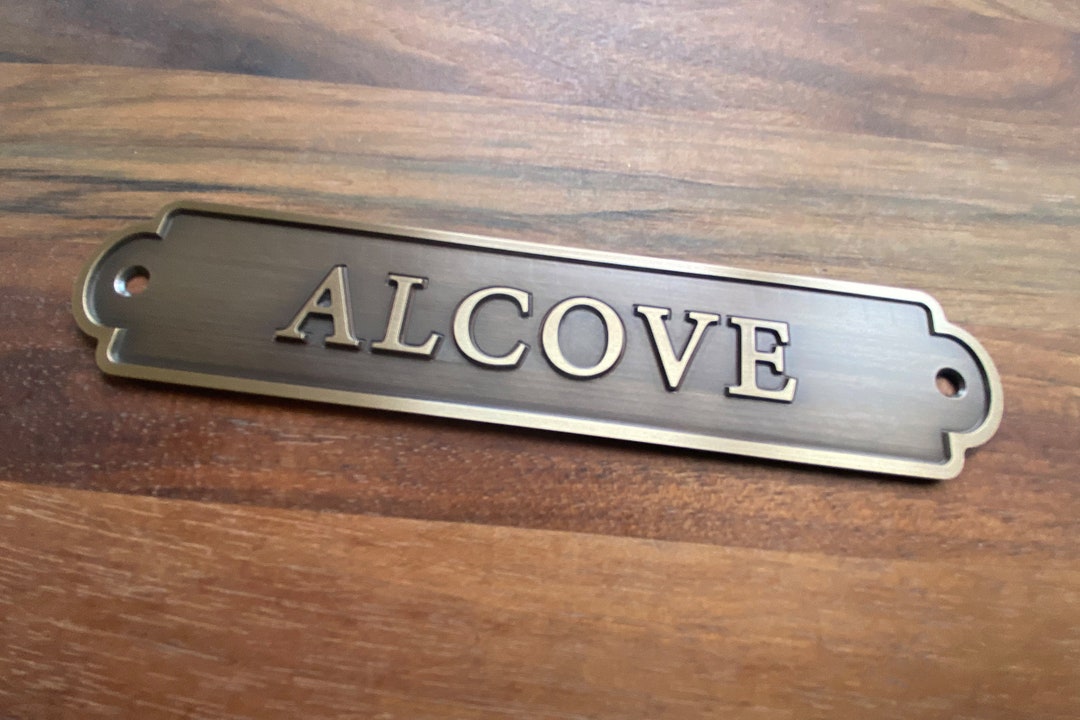 Brass Sign Custom Sign Custom Name Plate Door Sign Name - Etsy