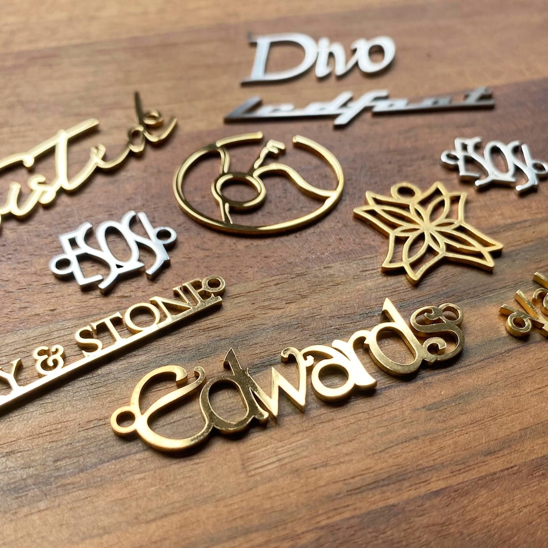 Metal Logo Cutout, Metal Tags, Custom Logo Tags, Custom Metal Tags ...
