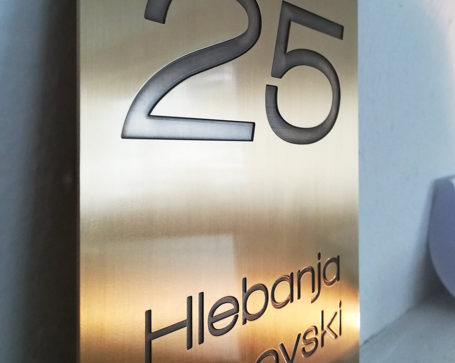 Personalized Name Sign, Personalized House Number, Custom Metal Signs ...