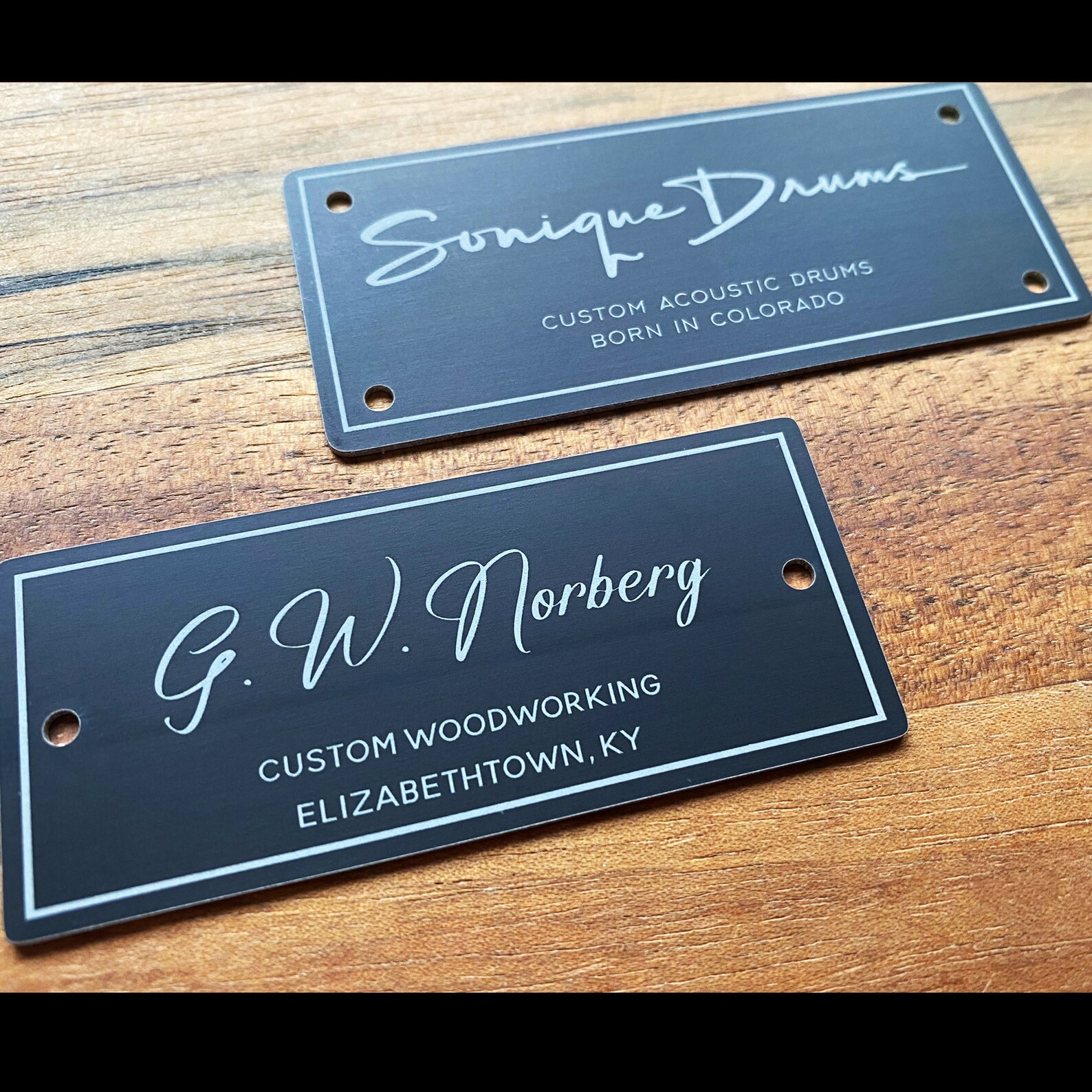 Black Metal Labels, Aluminium Tags, Fabric Labels, Metal Tags, Sewing ...