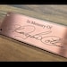 Signature Copper Sign Custom Engraved Sign Copper Sign - Etsy