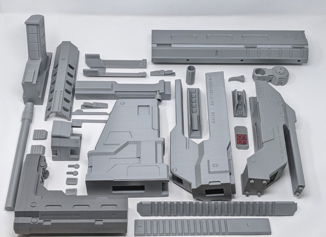 M41A2 Pulse Rifle alien Fire Team 3D Printed Kit - Etsy