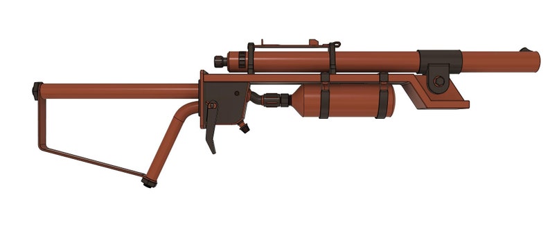 Fallout 76 the Syringer STL File for 3D Printing. - Etsy